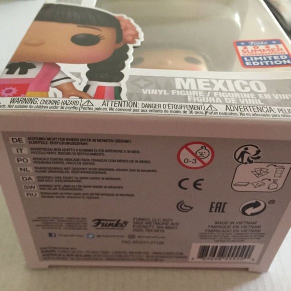 Disney | Toys | New 22 Funkon Disneyland Small World Mexico Exclusive ...